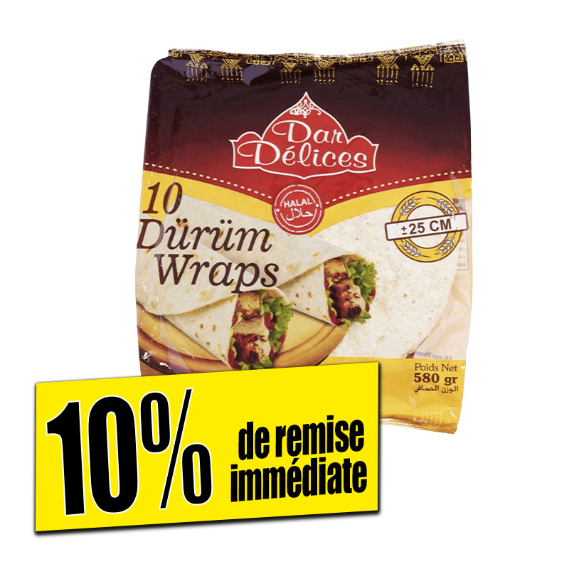 Discount alimentaire - NORMA | 10 wraps | Spécial Week-end ! | à saisir ...