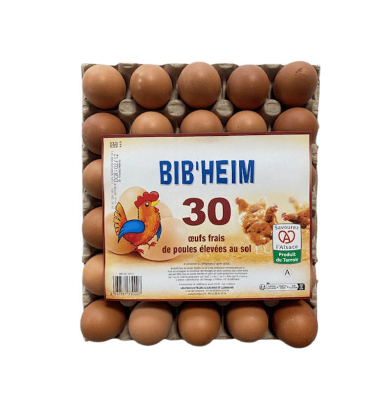 Discount alimentaire - NORMA | 30 œufs frais de poules élevées au sol ...