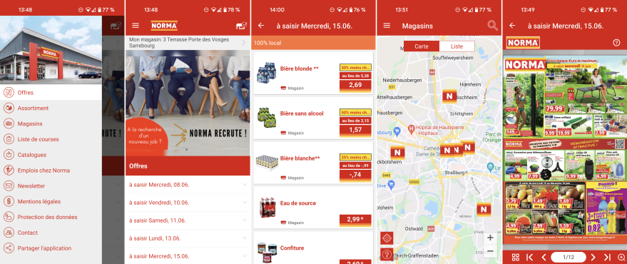 Discount alimentaire - NORMA | NORMA APPs | Informations